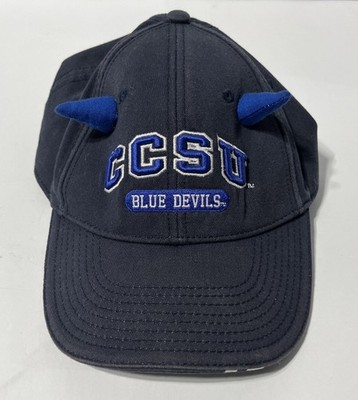 CCSU Blue Devils Hat Cap With Horns Strap Back Head Wear By The Game | eBay