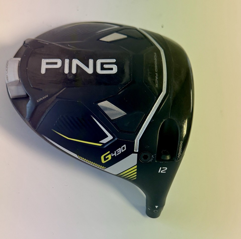 PING G430 12° Max Driver (HEAD ONLY) With Adapter and Collar | eBay