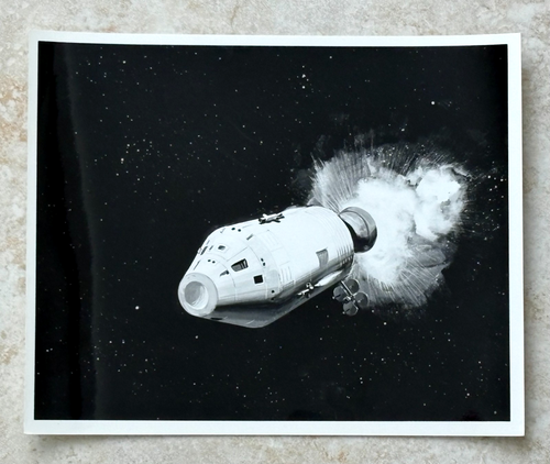 Vintage NASA Artist Concept Apollo Program Photo #2 | eBay