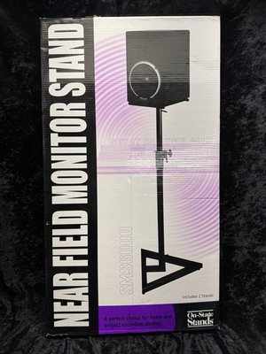 On Stage Speaker Stands SMS6000-P Adjustable Near-Field Monitor Stand ...
