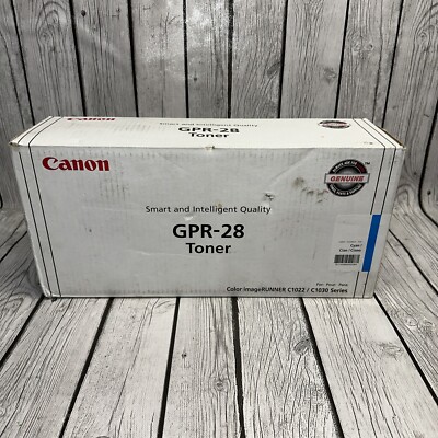 Genuine Canon GPR-28 Cyan Toner for Color imageRUNNERC1022,C1030 See ...