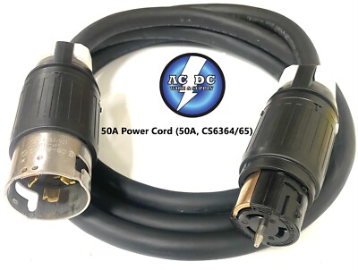 50 AMP ENTERTAINMENT CABLE GENERATOR POWER CABLE CS6364/65 250V SO 6/4 ...
