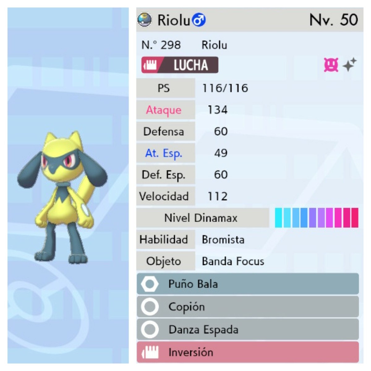 Shiny Riolu Sprite