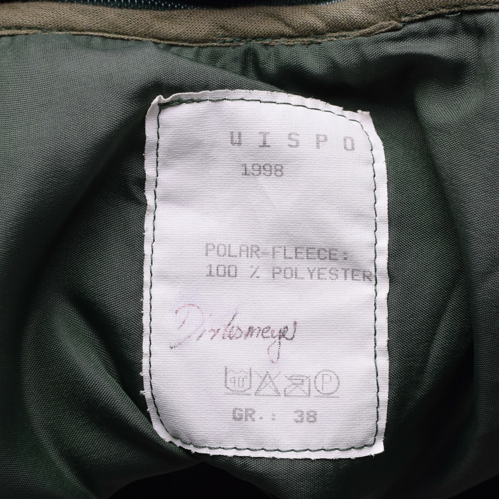 Genuine German police jacket GoreTex green waterproof BGS parka | eBay UK