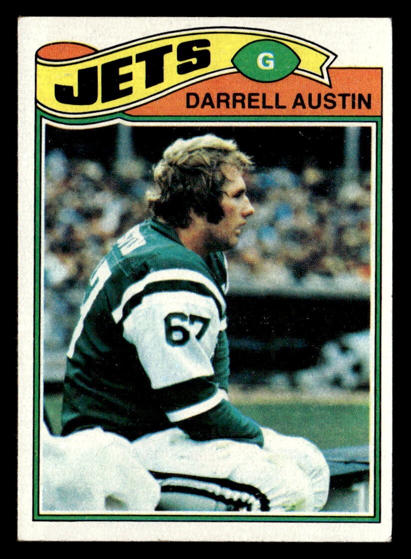 Darrell Austin 1977 Topps Card #357 New York Jets | eBay