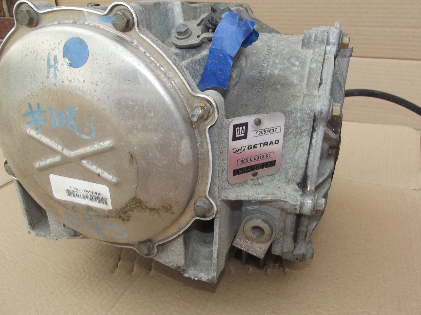 97-04 CORVETTE C5 GETRAG REAR DIFFERENTIAL GEAR 2.73 12554837 | eBay