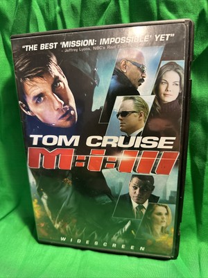 Mission: Impossible III (DVD, 2006, 2 Disc Widescreen) Tom Cruise ...