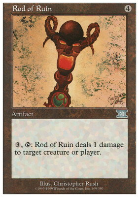 Magic the Gathering MTG Rod of Ruin (309) Sixth Edition NM | eBay