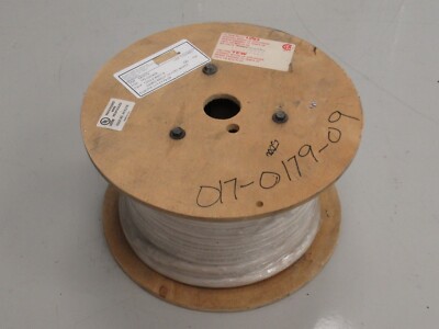 100 UL1283 AWC 1283-2-655T-9 2 AWG 665 STRAND 600V 105° WHITE MTW THHW ...