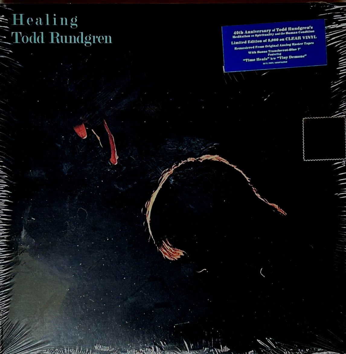 TODD RUNDGREN "HEALING" (RSD RELEASE) [CLEAR] BRAND NEW! STILL SEALED ...