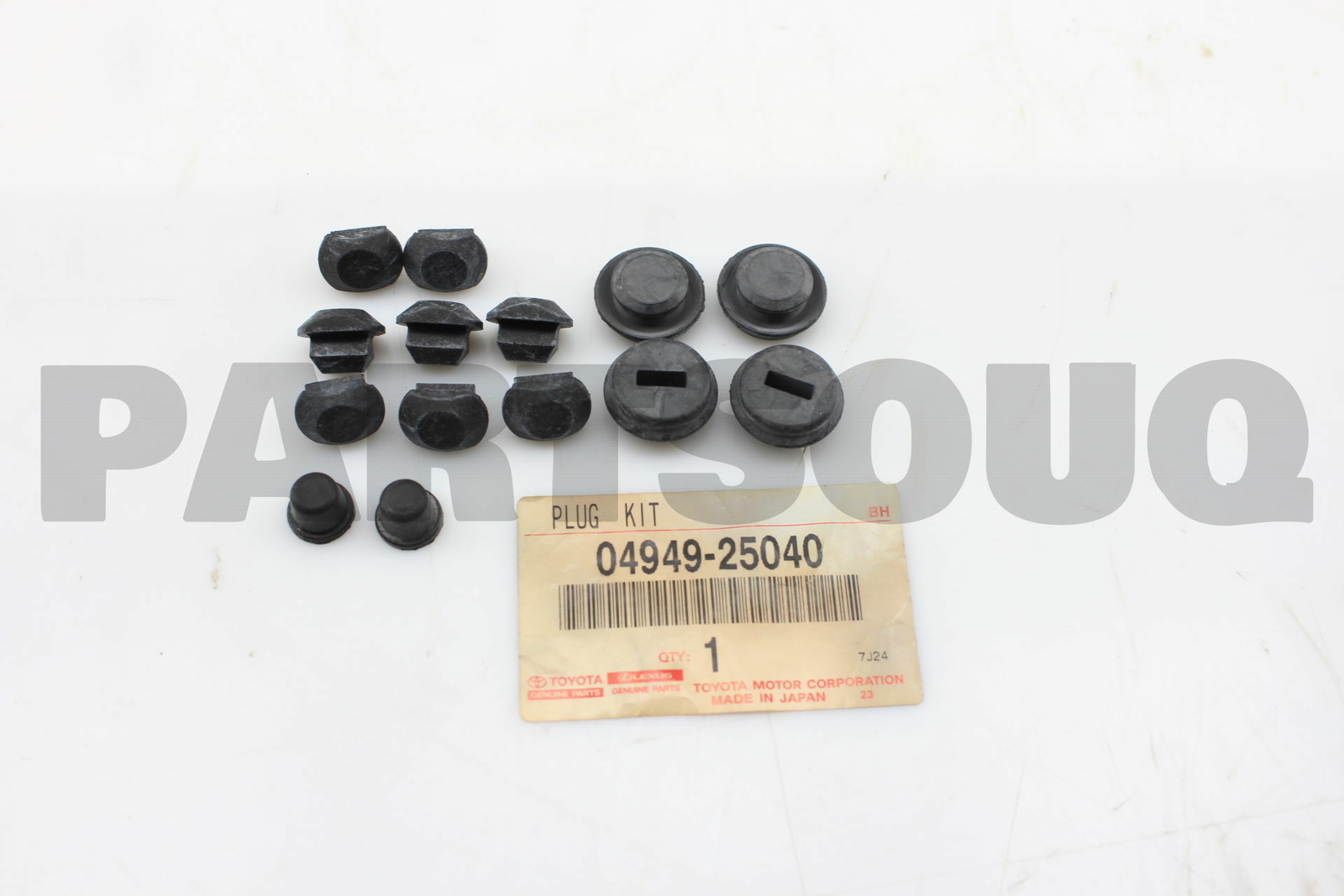 0494925040 Genuine Toyota PLUG KIT, REAR BRAKE 04949-25040 | eBay