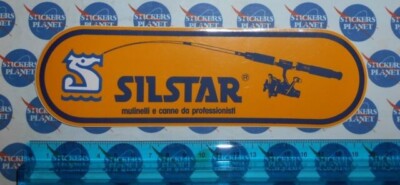 STICKER VINTAGE AUTOCOLLANT AUFKLEBER ORIGINAL FISHING SILSTAR ...