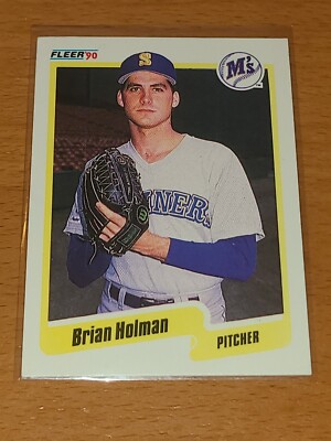 MARINERS BRIAN HOLMAN 1990 FLEER #516 | eBay
