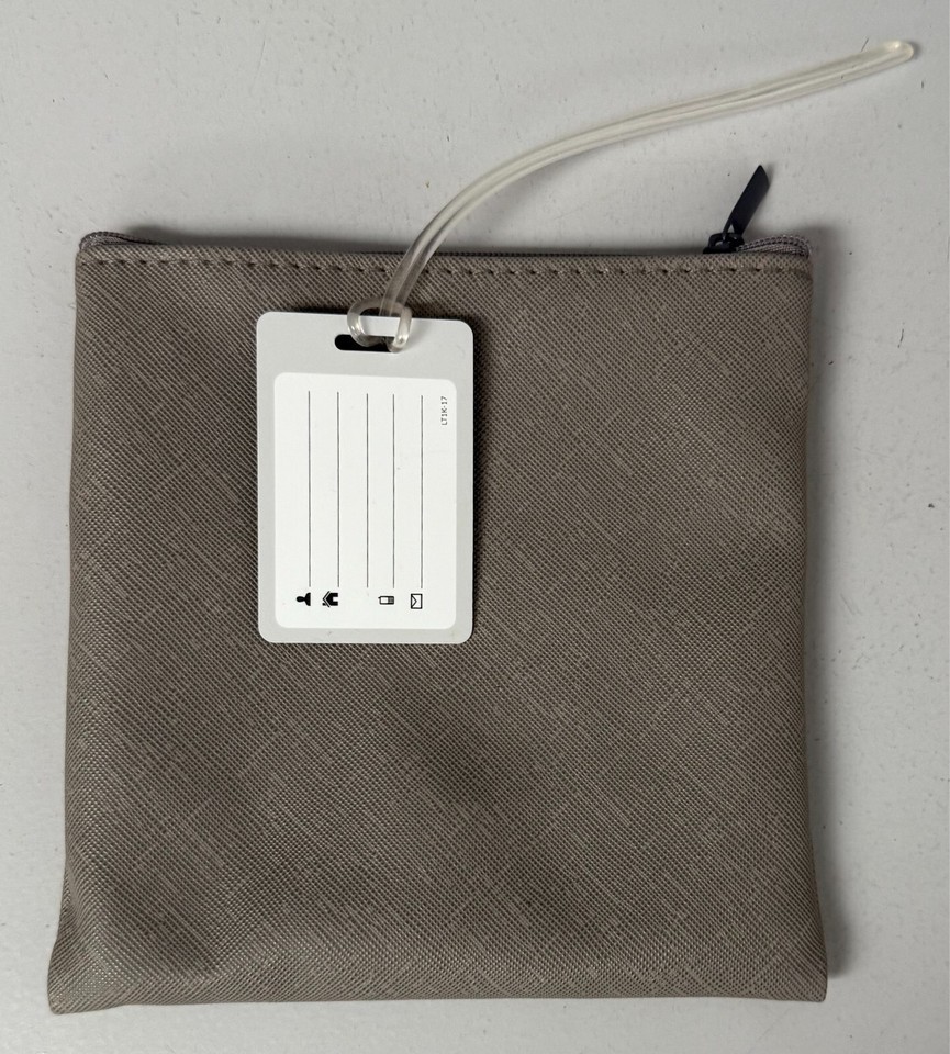 NEW United Airlines Mileage Plus Premier 1K luggage tag and empty ...