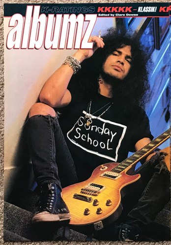 SLASH ~ 1995 full page UK magazine poster GUNS N ROSES | eBay