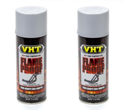 2-Pack VHT SP117 High Temp Exhaust Manifold Paint Aerosol ALUMINUM ...