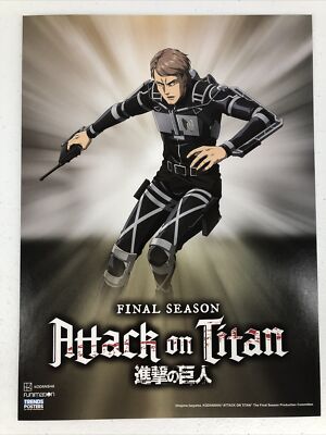 Erwin Smith - Attack On Titan Mini Poster 8x11 Final Season | eBay