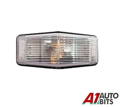 Double Burner Style White Front Marker Lamp Light X1 Retro For VOLVO ...