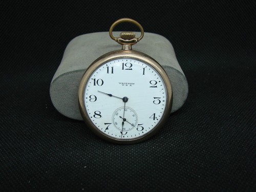 ANTIQUE 12s POCKET WATCH WALTHAM 15j BIRD GOLD FILLED CASE ! aa19 | eBay