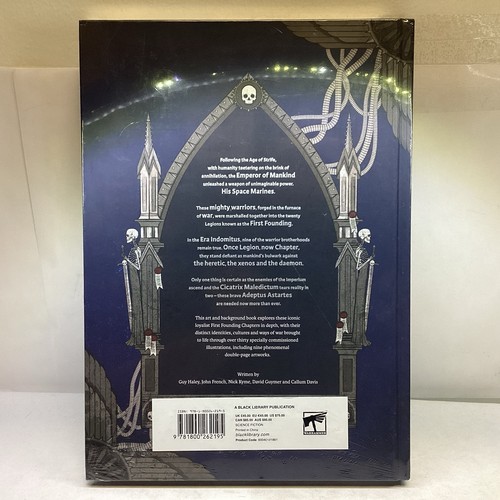 Warhammer 40K FIRST FOUNDING limited edition Hardcover book CM31928 | eBay