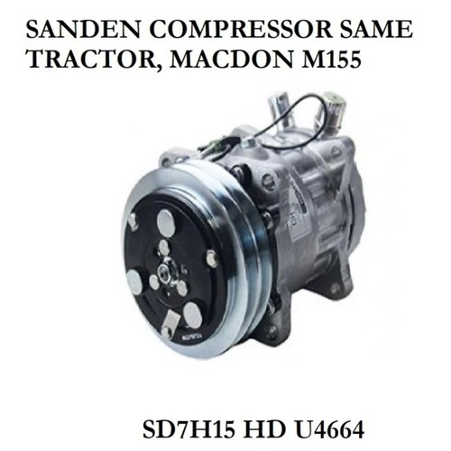 SANDEN COMPRESSOR SAME TRACTOR, MACDON M155, SD7H15 HD U4664 | eBay