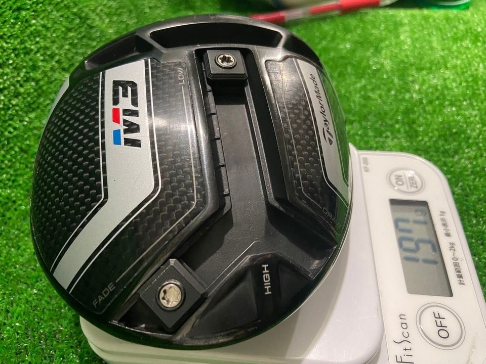 TaylorMade M3 Driver Head Only 10.5° Left Handed with Headcover Used | eBay