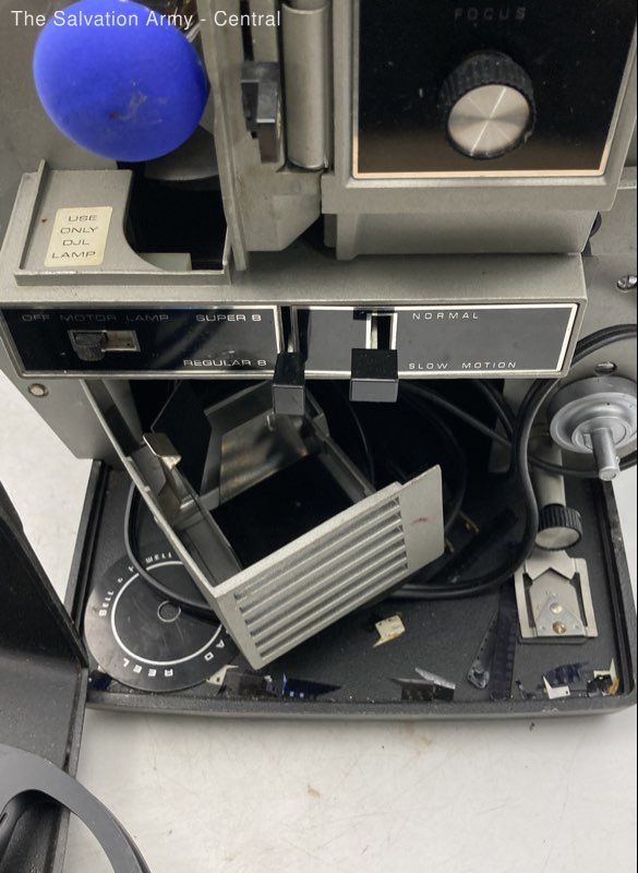 Vintage Sears Du-All Eight Slow Motion 8mm Movie Film Projector With ...