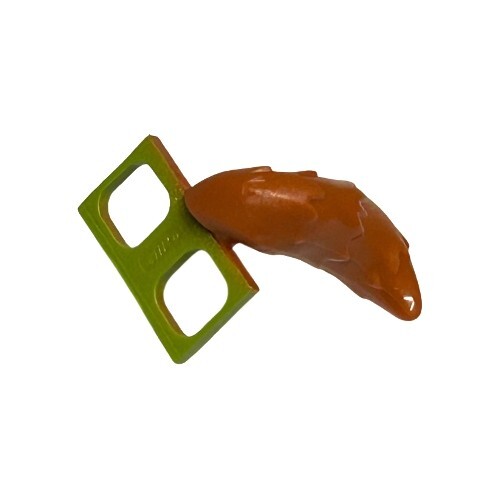 LEGO - Minifig, Costume Tail Fluffy with Lime Hips Pattern - Dark ...