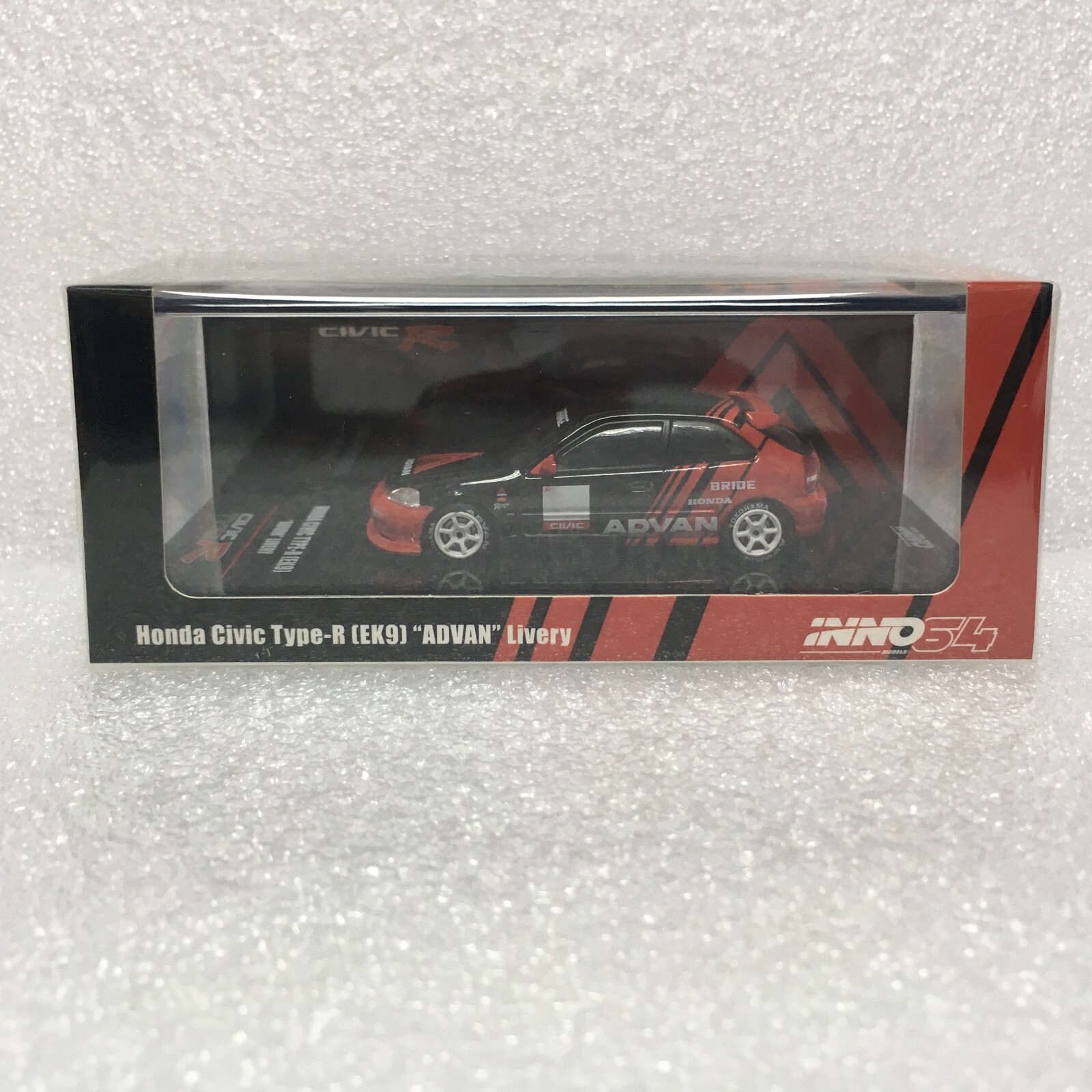 HONDA CIVIC TYPE-R (EK9) "ADVAN" Livery #INNO 1/64 #IN64-EK9-AD | eBay
