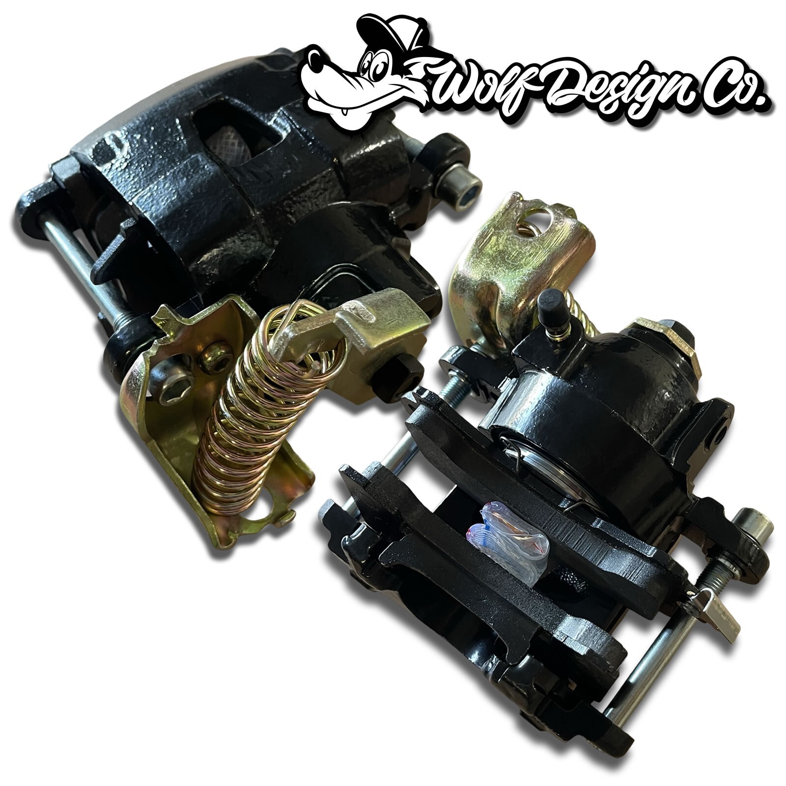 GM Metric Calipers 10 & 12 Bolt Rear Disc Brake Pair L & R With E-brake ...