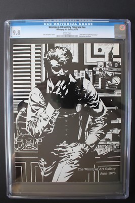 WINNIPEG ART GALLERY PROGRAM 1978 JIM STERANKO GRAPHIC NARRATIVE ...