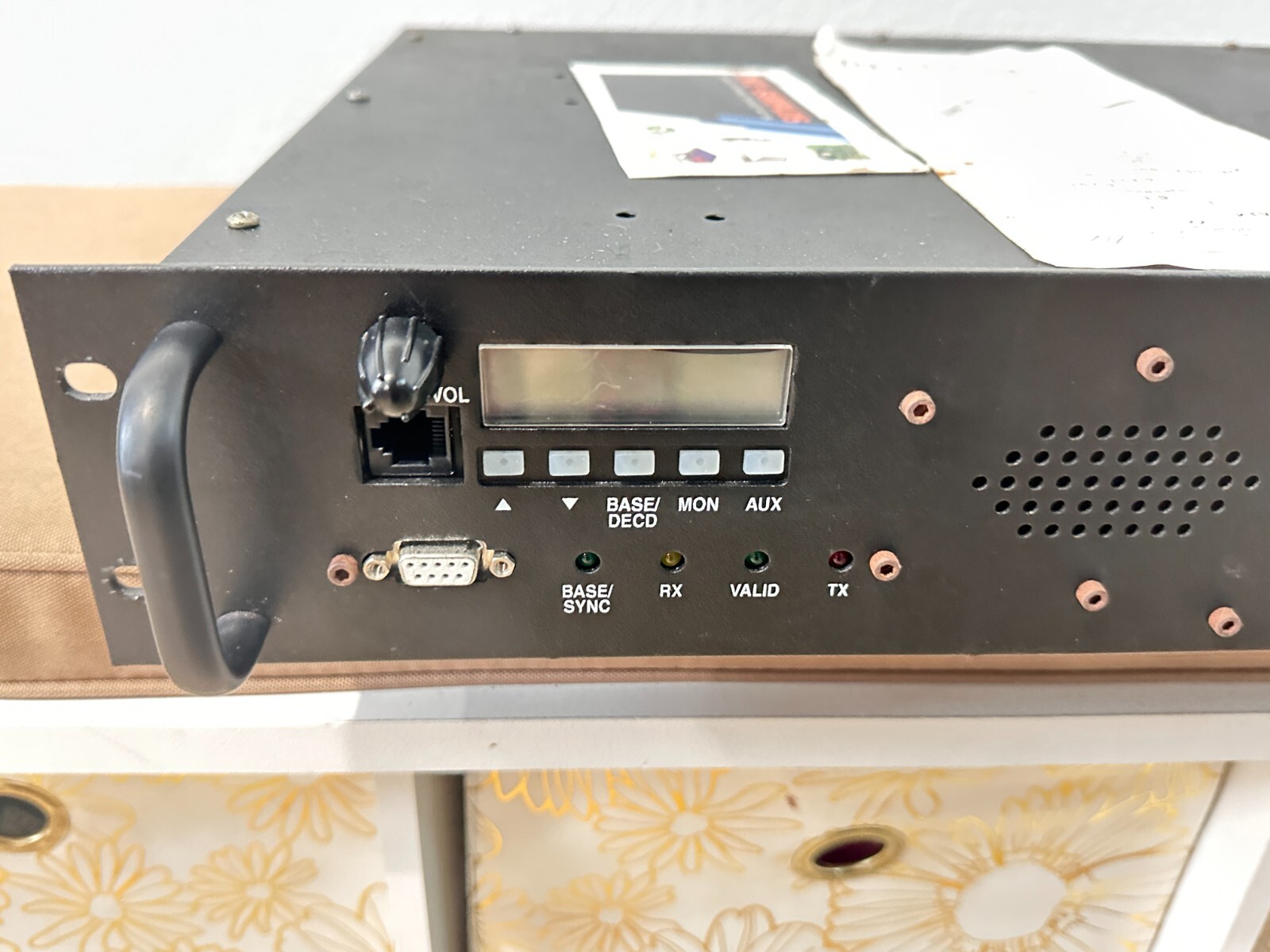 BRIGECOM SYSTEMS RELM RADIO REPEATER MODEL CS-540U TX 463.1750 MHZ RX ...