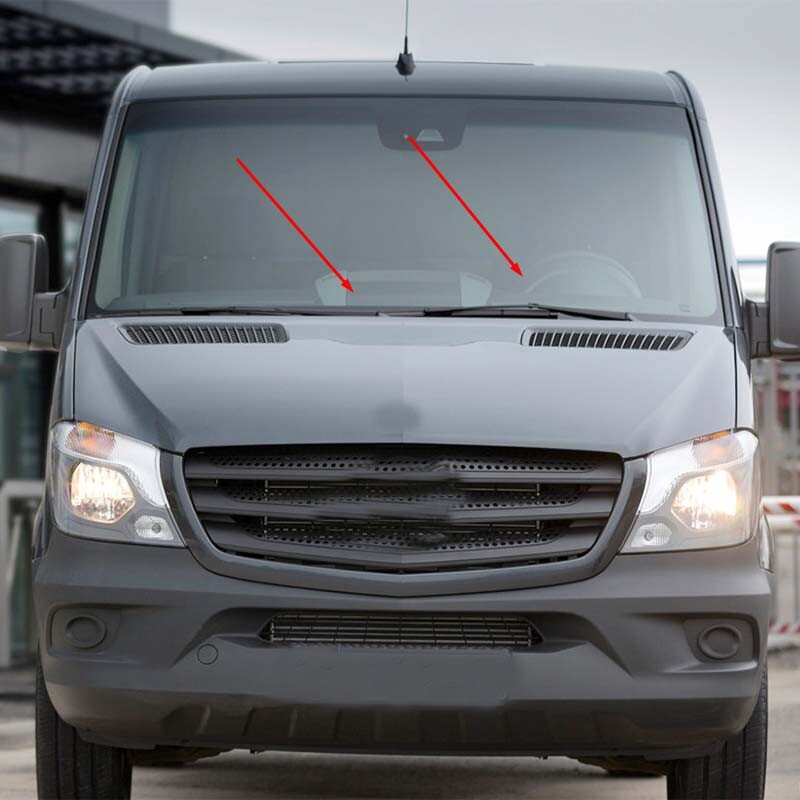 2X For Vw Crafter Mercedes Sprinter Windscreen Washer Jet Wiper Nozzle ...