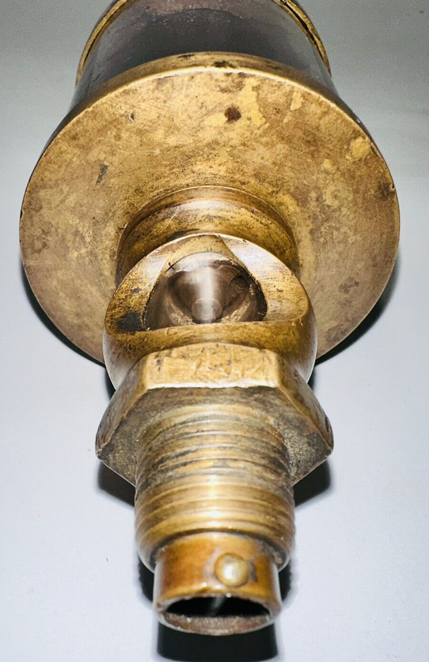 AMERICAN INJECTOR #3 Brass Cylinder Oiler IHC Hit Miss Engine Antique ...