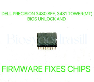 DELL PRECISION 3430 SFF, 3431 TOWE(MT), ADMIN NO PASSWORD FIRMWARE BIOS ...