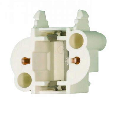 Horizontal Snap-In Socket 2-Pin Lamps GX23-2 Base 75W 600V - SATCO-90 ...