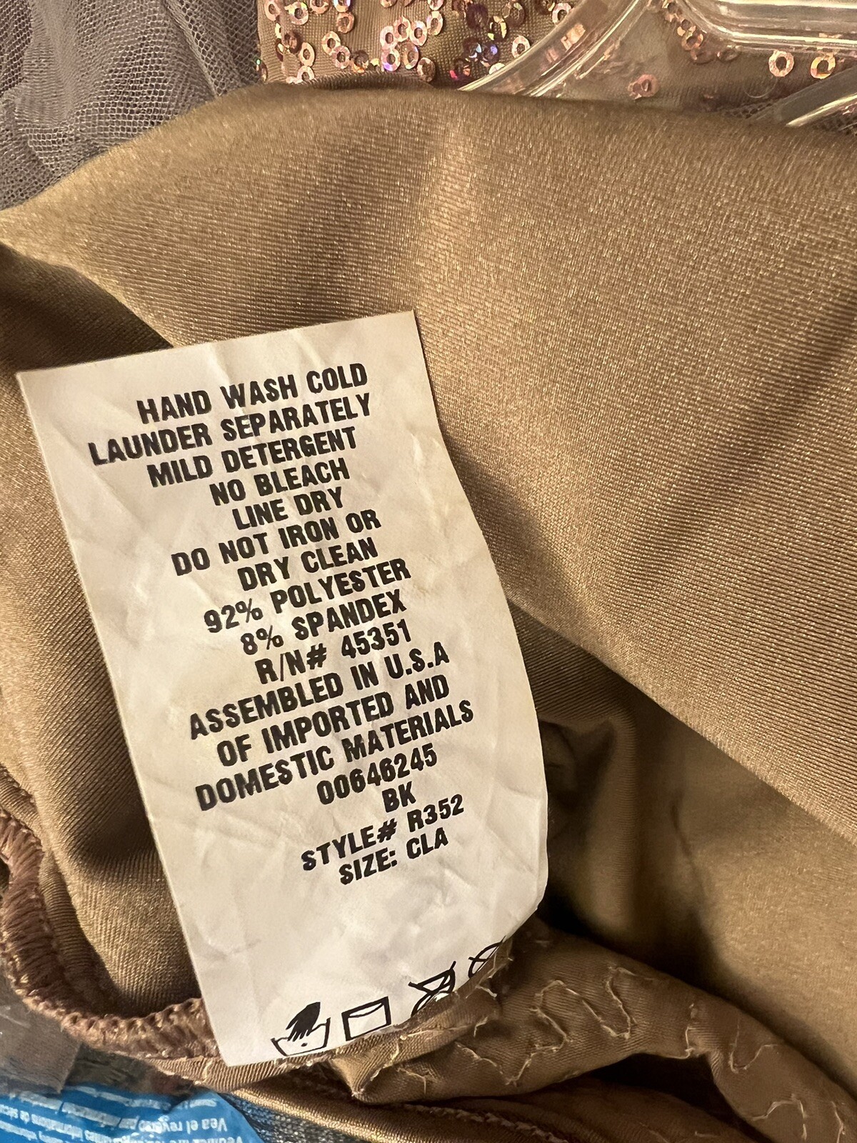 Curtain Call Dance Costume Lyrical Child Large Sequin Tulle Romper With ...