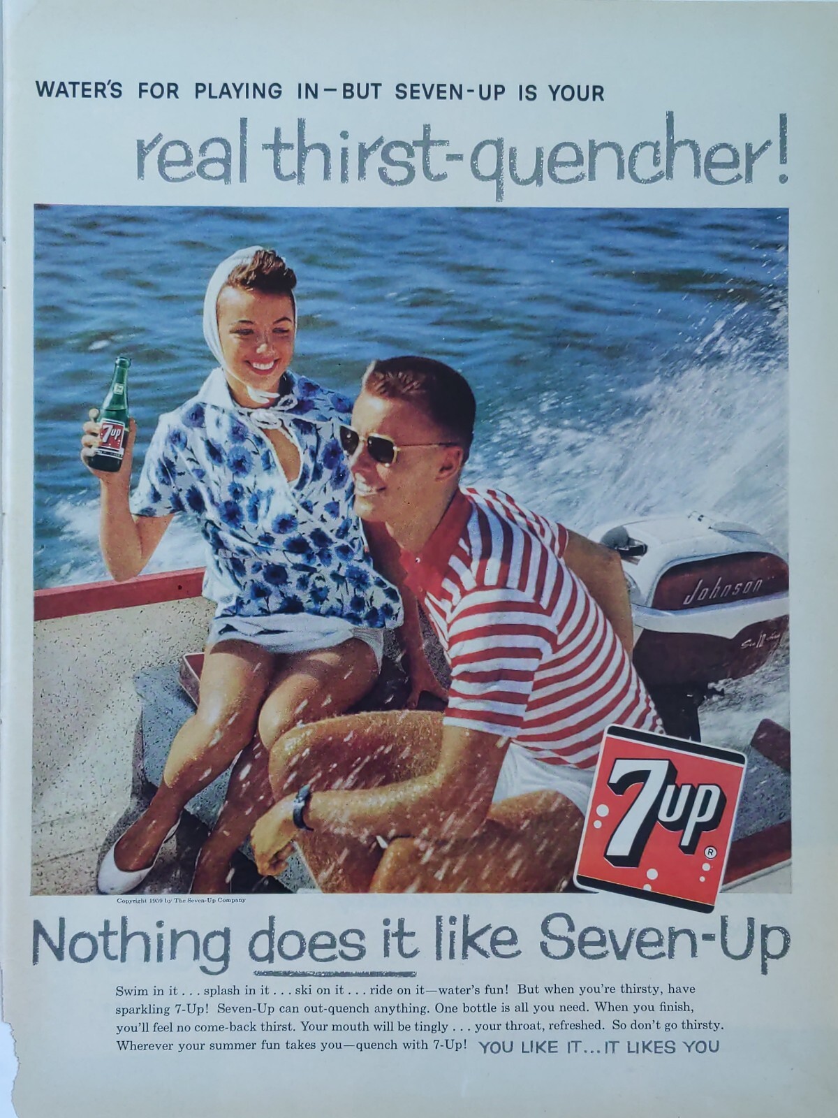 1959 vintage 7 up print ad. Nothing does it like 7Up | eBay