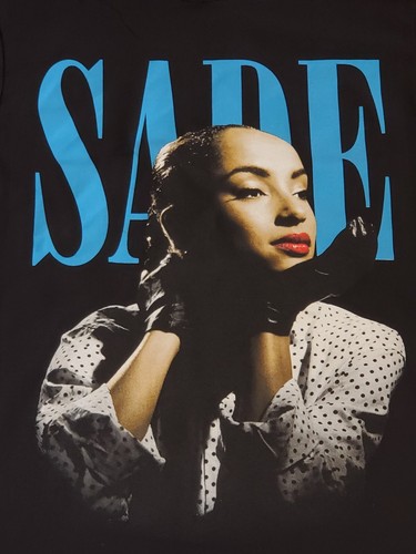NEW- SADE- BLUE LETTERS - T-SHIRT | eBay