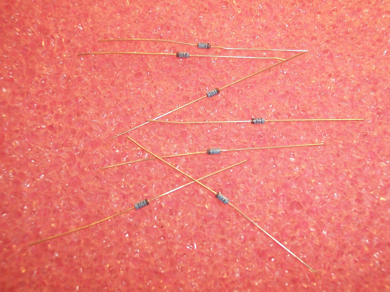 QTY (30) JANTX1N4108-1 MICROSEMI DO-35 14V 500mW VOLTAGE REGULATOR ...