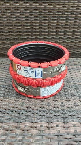 Funke VPC Rohrkupplung Manschettendichtung Aussen Ø DN 100 - 300 EPDM ...