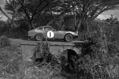 Shekhar Mehta and Lofty Drews Datsun 240Z 1973 Rally Car Old Photo | eBay