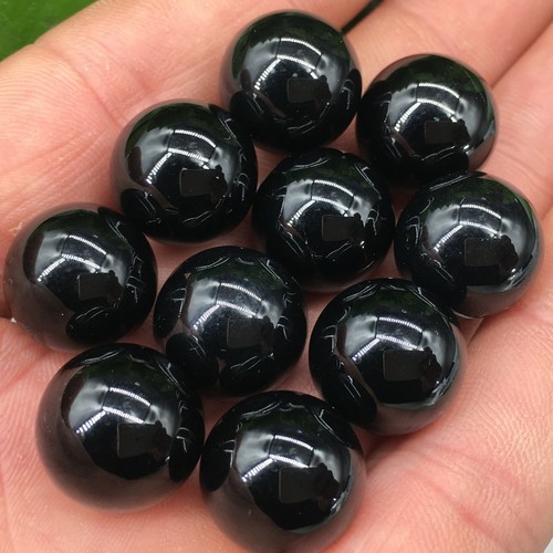 10pc Natural obsidian Quartz hand Carved ball crystal Reiki healing | eBay