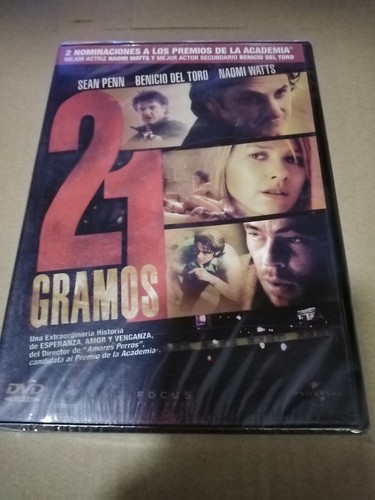 21 Grammes DVD Sean Penn Benicio Del Toro Watts Naomi | eBay