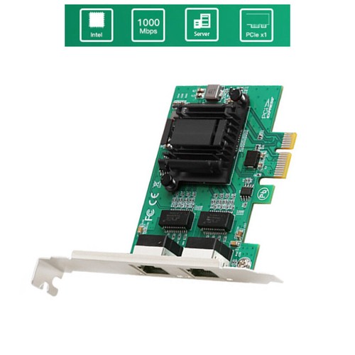 PCIE Card 10/100/1000Mbps Gigabit Network Card RJ-45 LAN Adapter Fast ...