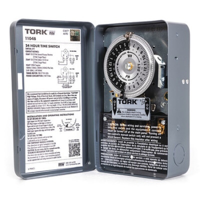 Tork 1104B Electromechanical Timer,208 To 277V | eBay