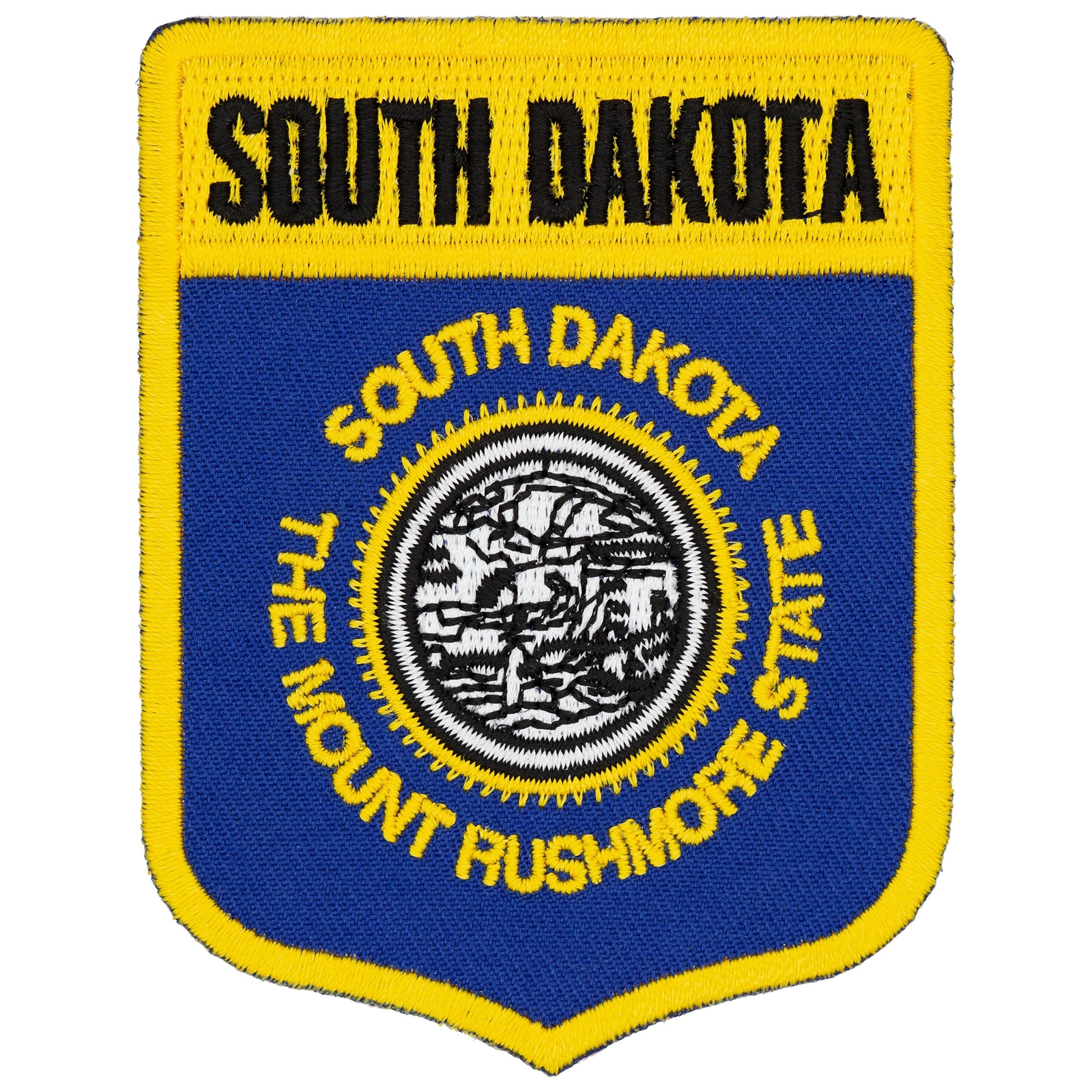 South Dakota State Flag Shield Patch, United States of America Patches ...