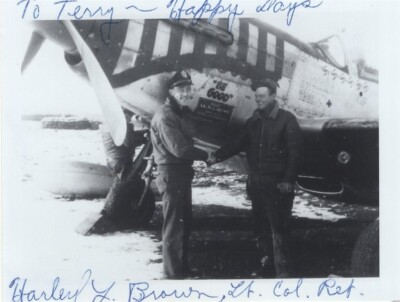 Harley L. Brown - Signed Photograph (Air Force Lt. Colonel) | eBay