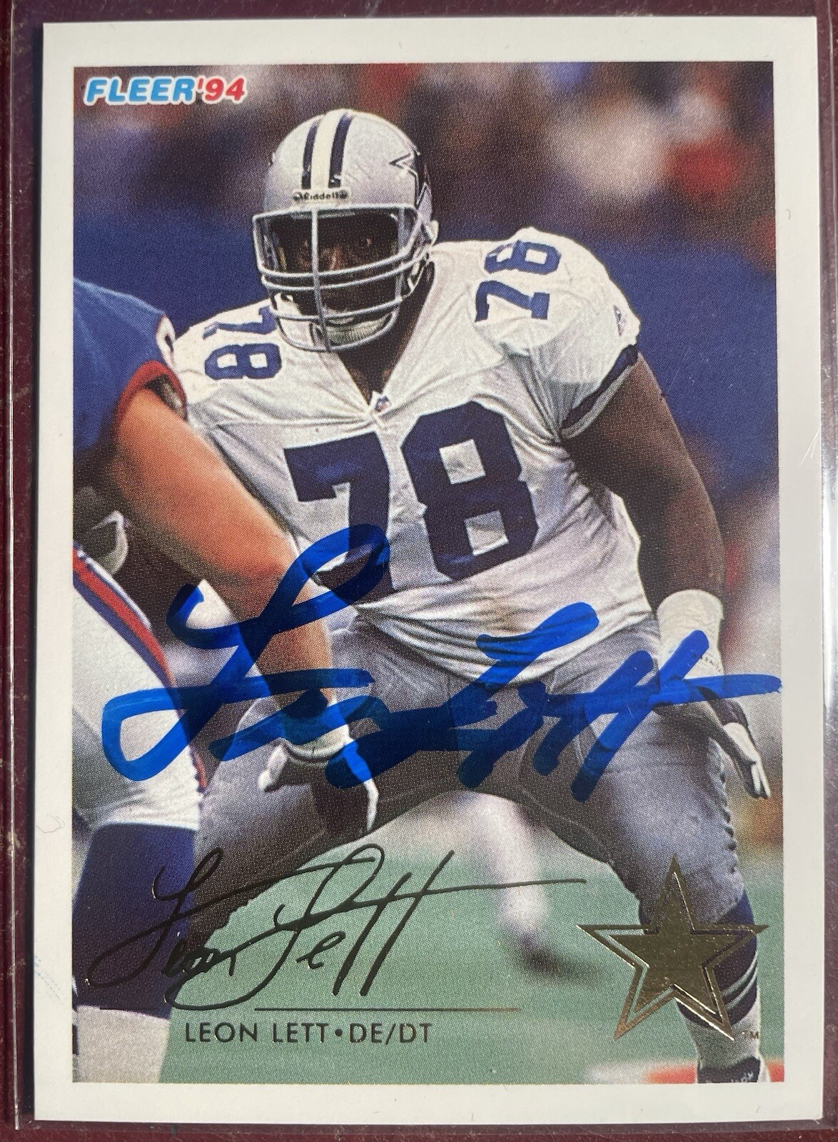 Leon Lett 1994 Fleer Signature #115 Dallas Cowboys | eBay