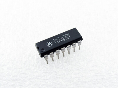 MC74F00N Quad 2-Input NAND Gate; Motorola SN74F00 IC; DIP-14 [1pcs] | eBay